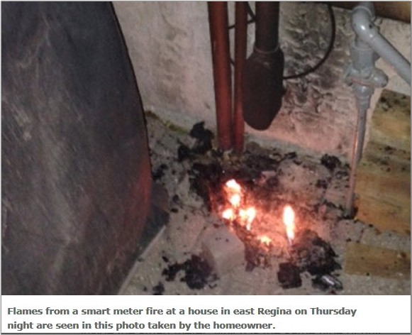 SaskPower Smart Meters Catch Fire When It Rains | Smart Grid Awareness