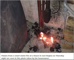 SaskPower Smart Meters Catch Fire When It Rains | Smart Grid Awareness